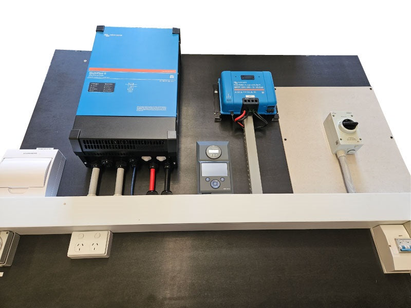 Victron Pre-wired board 48V 8kVA MPPT 150V 100A complete with color co ...